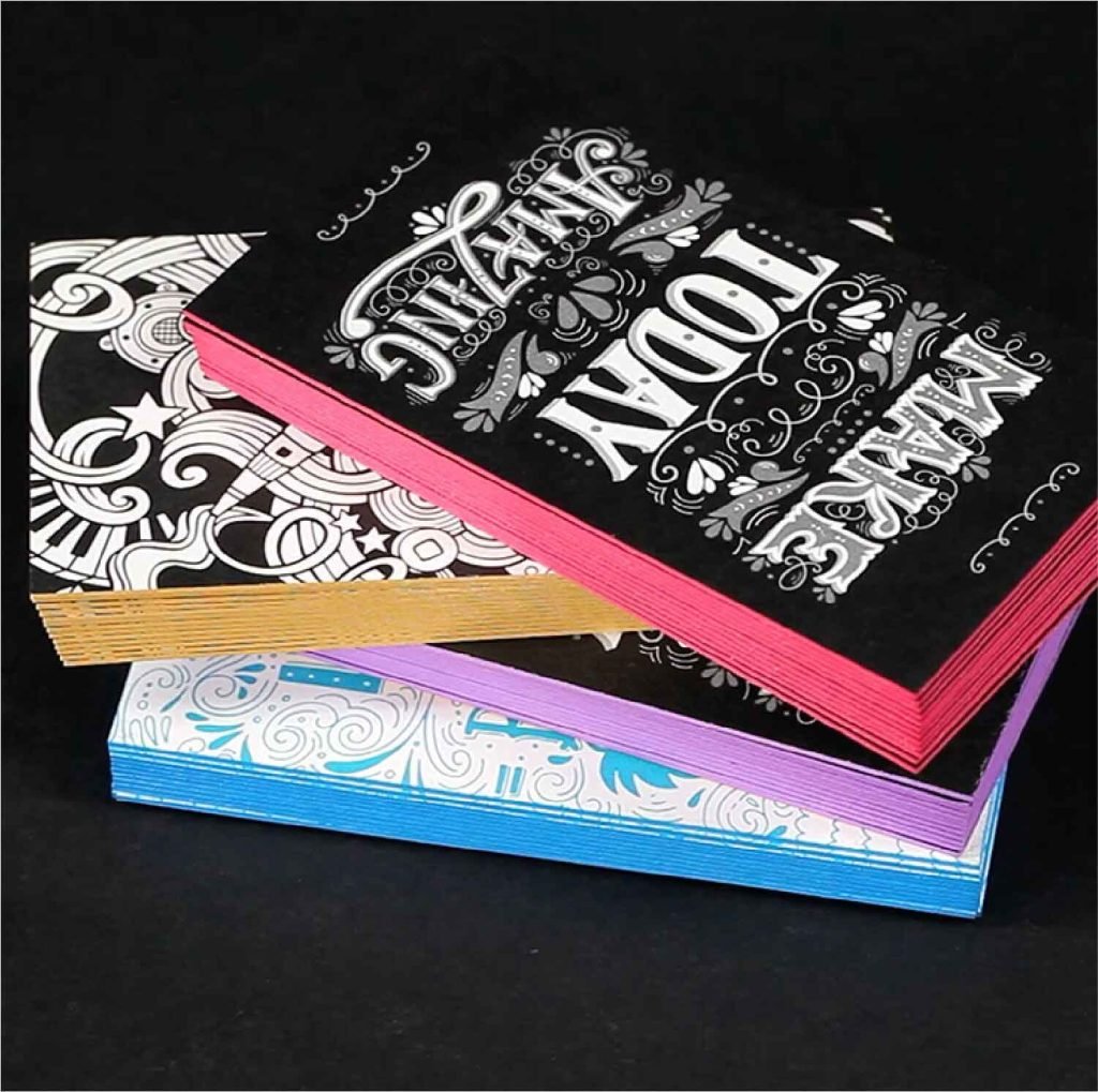 Painted-Edge Postcards - Concept Design & Printing